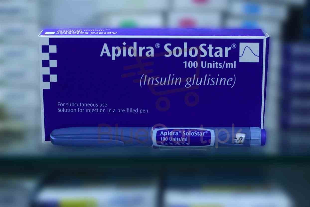 Apidra Solostar Pen - Blue Cart