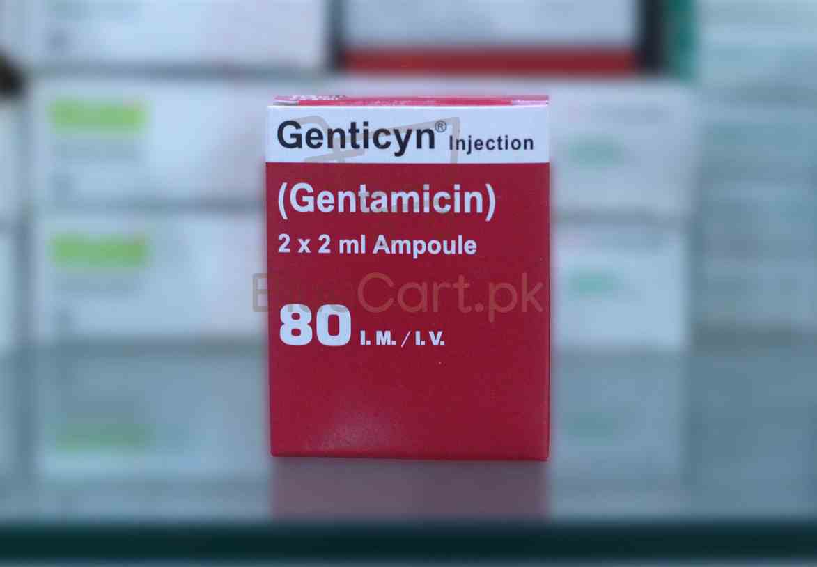 Genticyn Injection 80mg - Blue Cart