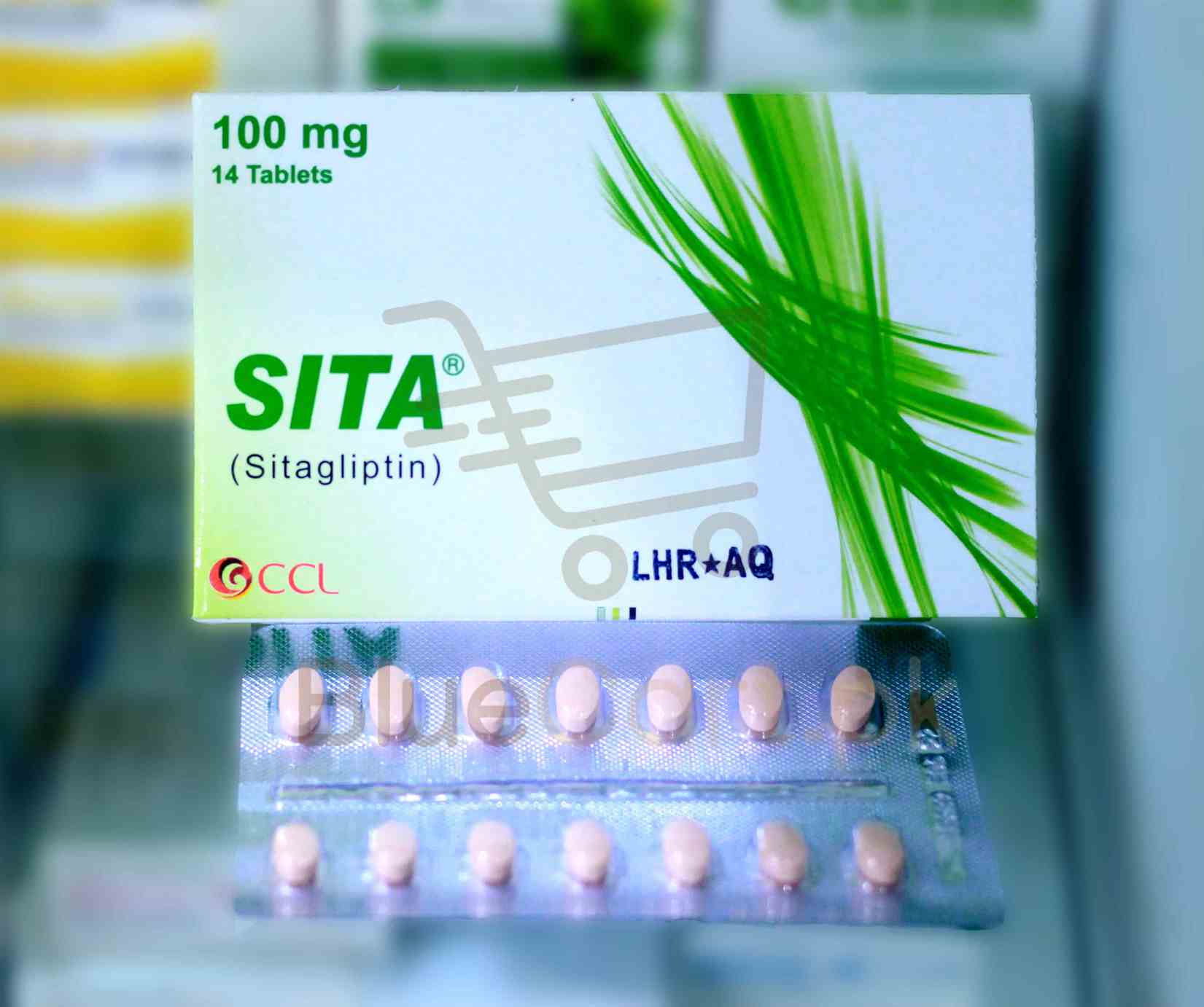 Sita Tablet 100mg - Blue Cart