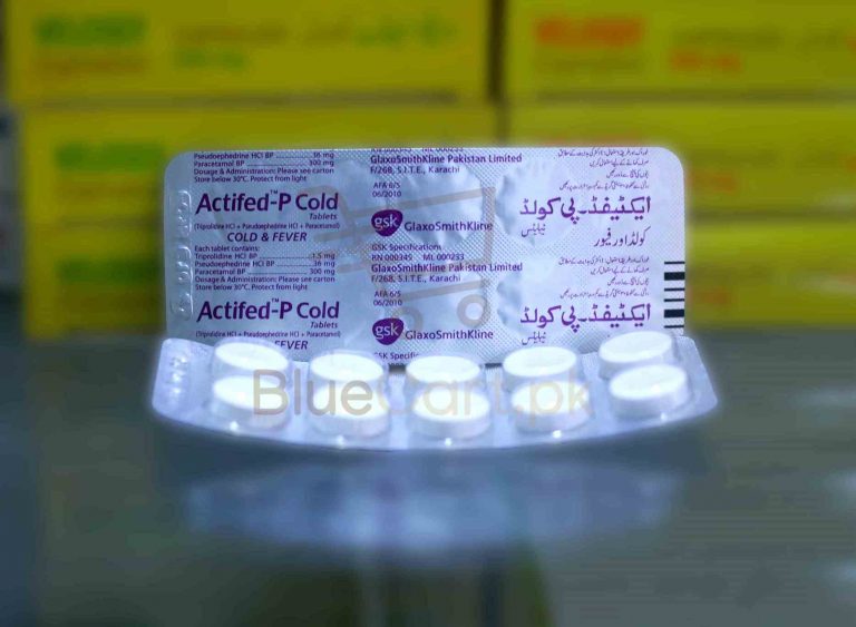 Actifed P Tablet - Blue Cart