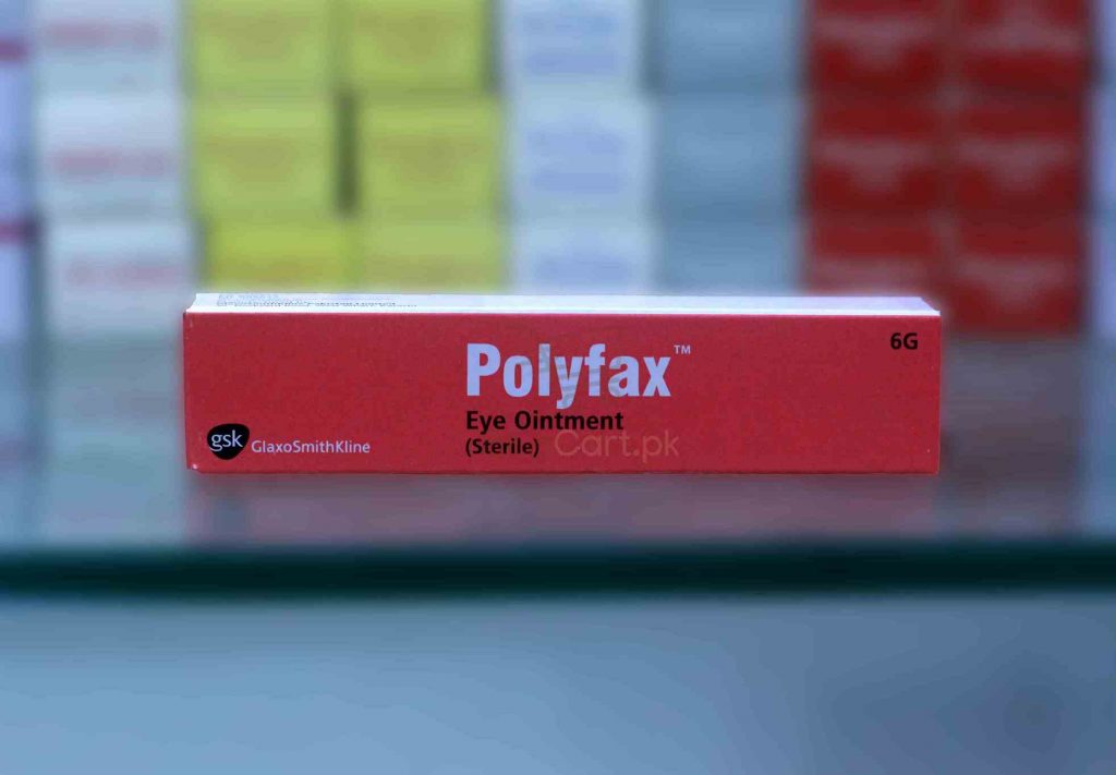Polyfax Eye Ointment - Blue Cart