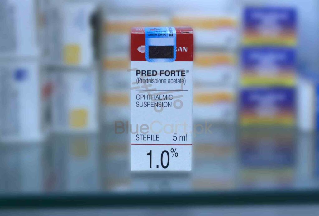 Pred Forte Eye Drop - Blue Cart
