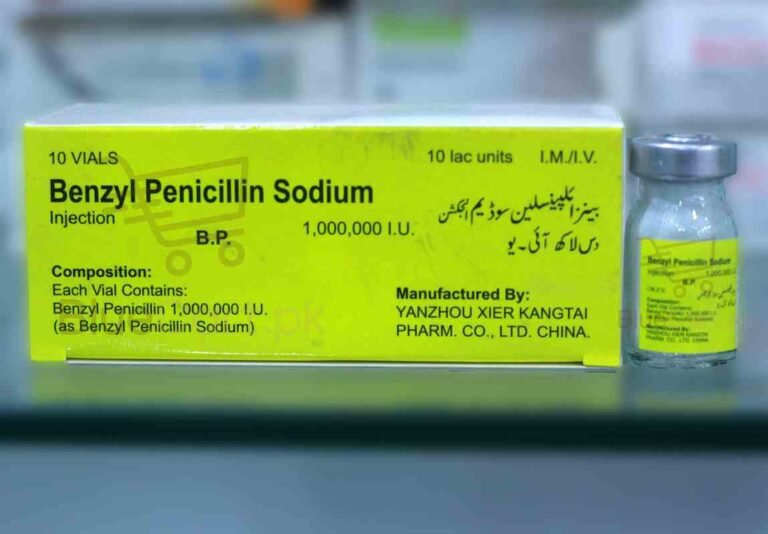 Benzyl Penicillin Sodium Injection 10Lac Unit - Blue Cart
