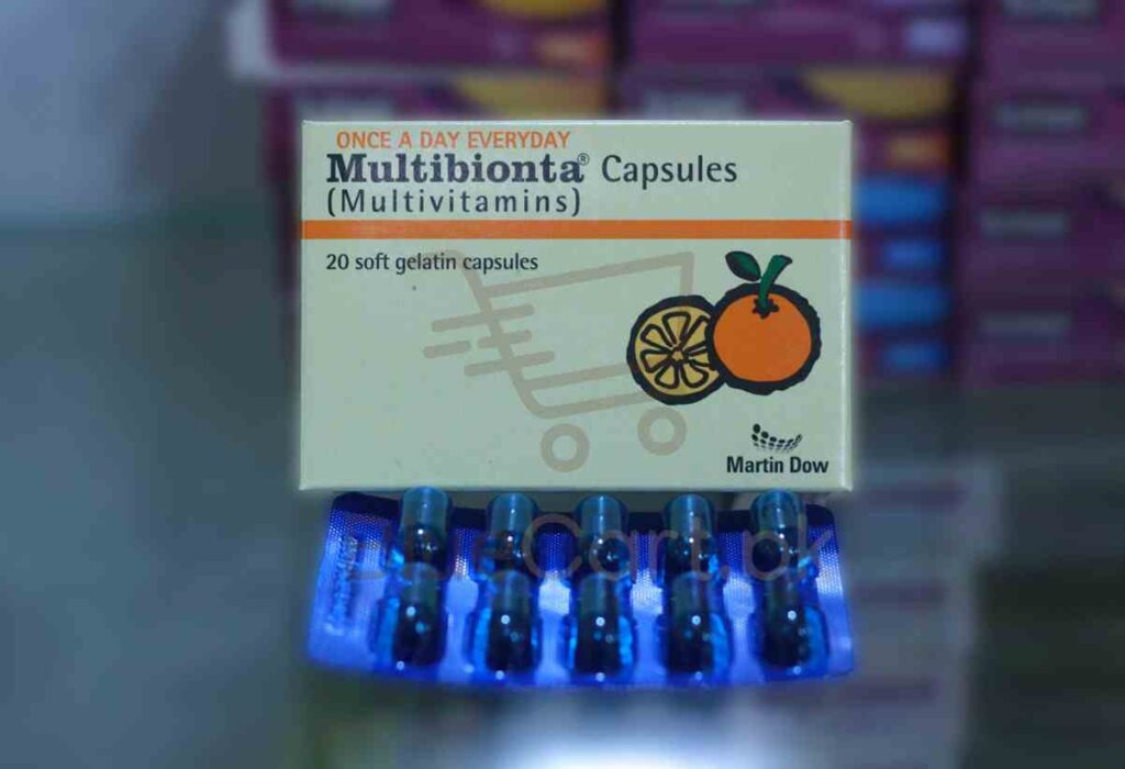 Multibionta Capsule - Blue Cart