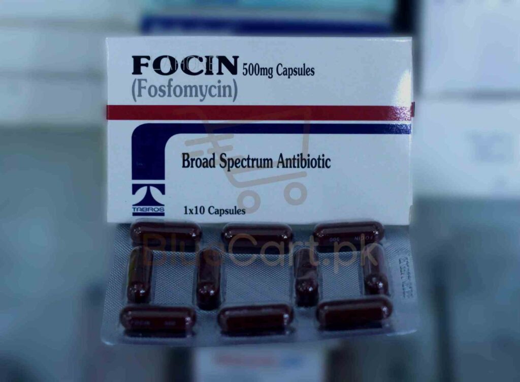Focin Capsule 500mg - Blue Cart