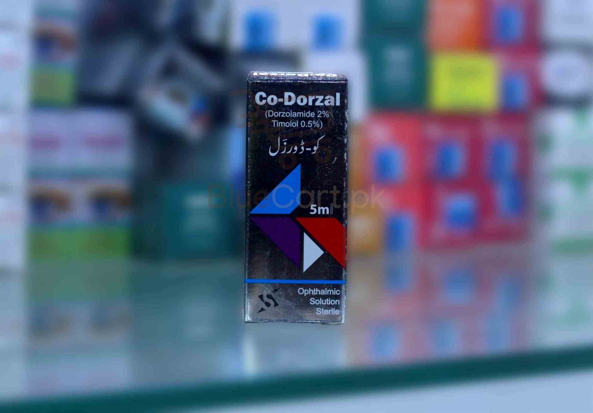 Co Dorzol Eye Drop - Blue Cart
