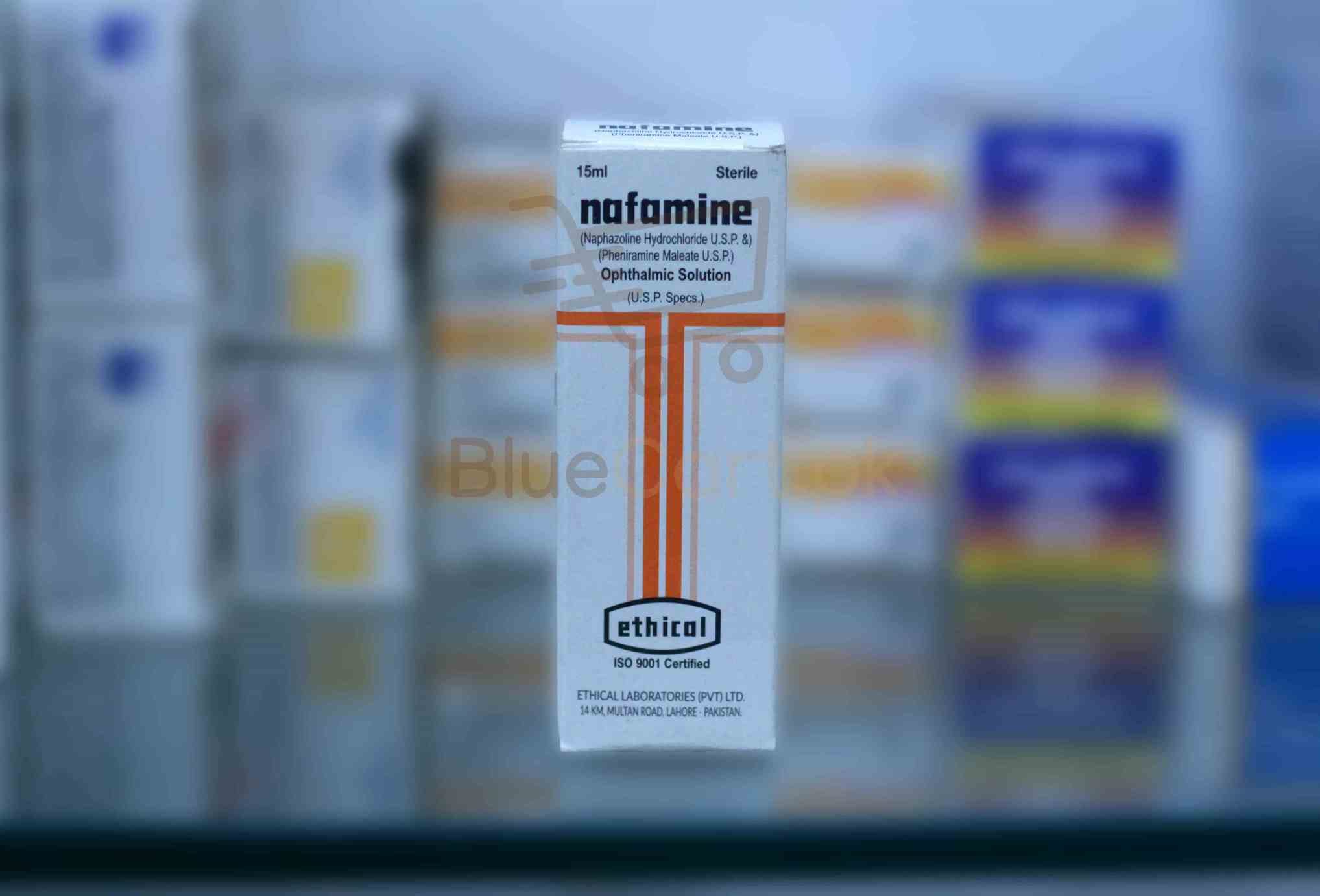 Nafamine Eye Drop - Blue Cart